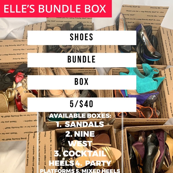 Steve Madden | Shoes | Heels Sandals Bundle Box Size 6 95 5 4 | Poshmark